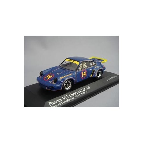 ミニチャンプス 1/43 ポルシェ カレラ RSR 3.0 1974 Trans-AM #14 A.ホルバート