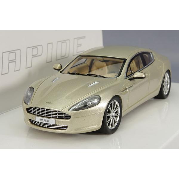 ミニチャンプス 1/43 アストンマーチン ラピード GENEVA 2010 シルバーブロンズ レジン製