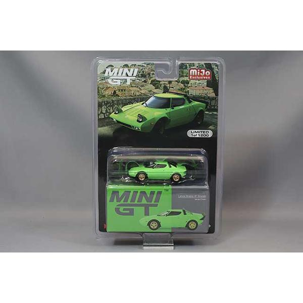 ロス・アンジェルスをベースとするアメリカのダイキャスト・ディストリビューター「M&amp;J Toys」の特注ブランド「MiJo Exclusives」とのコラボによるMINI GTの新作として、ランチア ストラトスに新しくライムグリーンが...