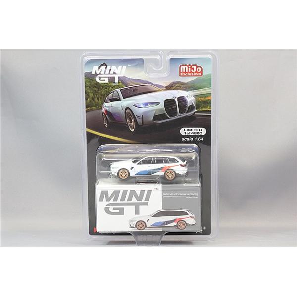 ロス・アンジェルスをベースとするアメリカのダイキャスト・ディストリビューター「M&amp;J Toys」の特注ブランド「MiJo Exclusives」とのコラボによるMINI GT。　「BMW M3 Mパフォーマンス ツーリング(G81)...