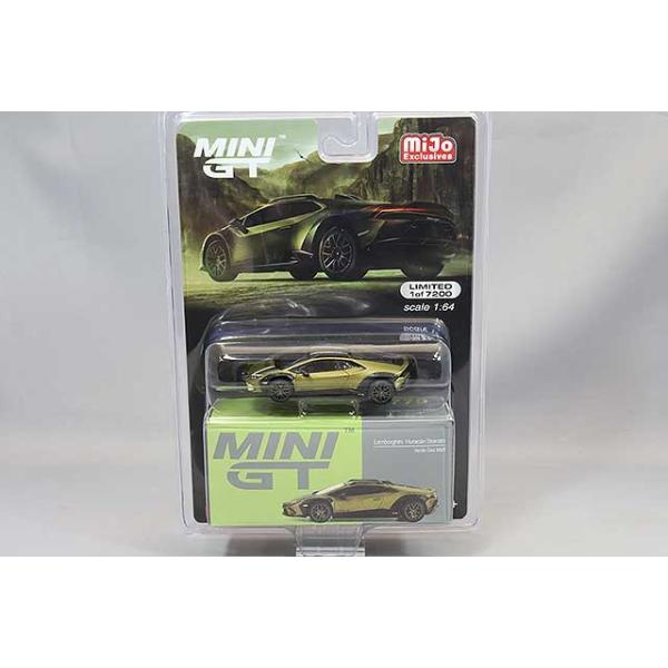 ロス・アンジェルスをベースとするアメリカのダイキャスト・ディストリビューター「M&amp;J Toys」の特注ブランド「MiJo Exclusives」とのコラボによるMINI GTの新作のご案内です。「ランボルギーニ ウラカン ステラート...