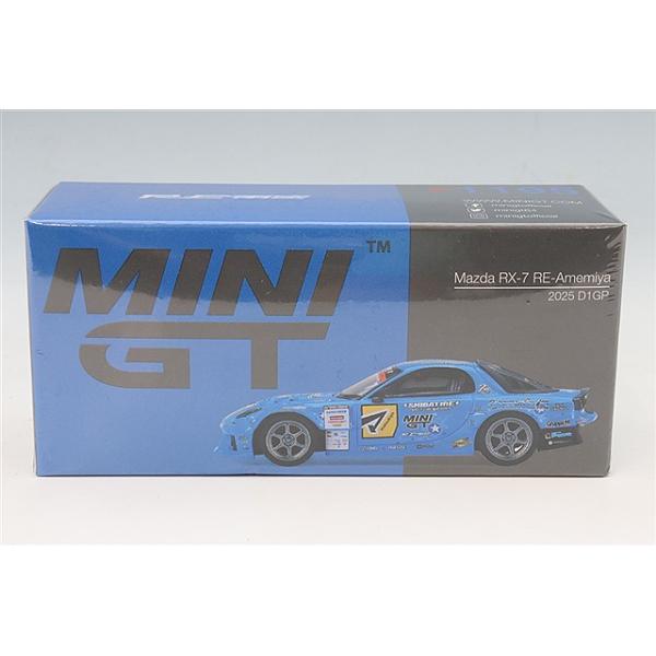 1/64スケールで新旧スポーツカーやレーシングカーを精密にモデル化しているMINI GTの新作として、昨年のD1 GPにて活躍したRE雨宮の「マツダ RX-7」が登場。ドライバーは松井有紀夫選手。チームとしては18位という成績を収めました。