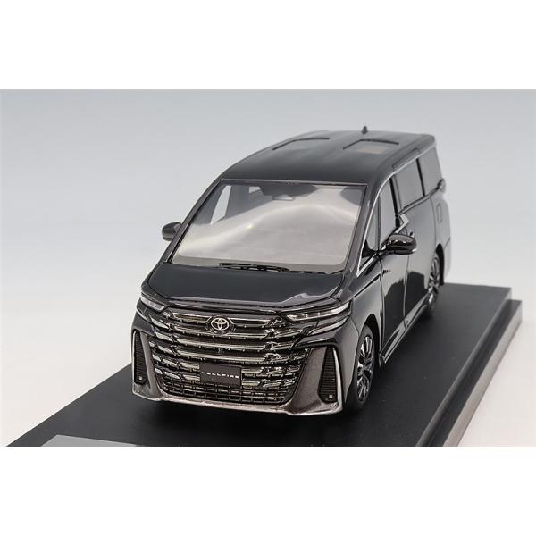 レジン製完成品ミニカーブランドのMARK43から、トヨタ VELLFIRE EXECUTIVE LOUNGEのご案内です。　台座とクリアケースが付属します。　本製品は未稼働ディスプレイモデルです。　■素材：ポリウレタンレジン / ABS / 金属
