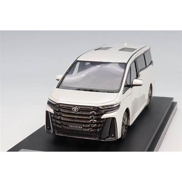 レジン製完成品ミニカーブランドのMARK43から、トヨタ VELLFIRE Z Premier のご案内です。　台座とクリアケースが付属します。　本製品は未稼働ディスプレイモデルです。　■素材：ポリウレタンレジン / ABS / 金属