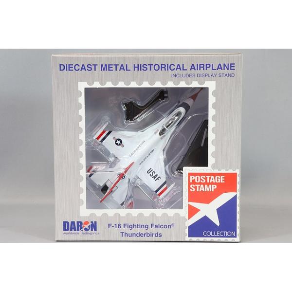 ●POSTAGE STAMPシリーズは航空史を彩ってきた世界中の名機を手頃なサイズでラインナップしているシリーズです。　本体はダイキャスト製で重量感もタップリです！　どのモデルも展示用スタンドが付属。　集めて並べれば、机上はまるで航空博物館！