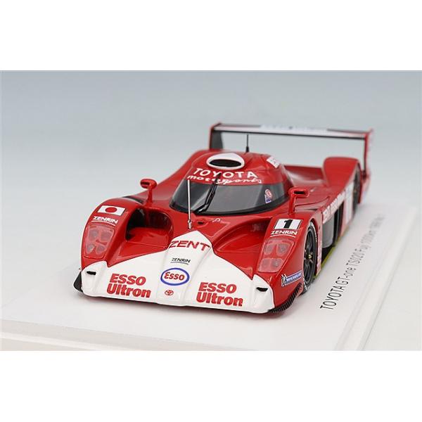 1999年のル・マンで惜しくも勝利を逃したトヨタ GT-One TS020が、富士1000kmに参戦した際の姿を、ロムが40周年を記念して1/43スケールで特注モデル化！　ル・マン仕様とは異なるスポンサーロゴやマシン形状、レッドとホワイトの...