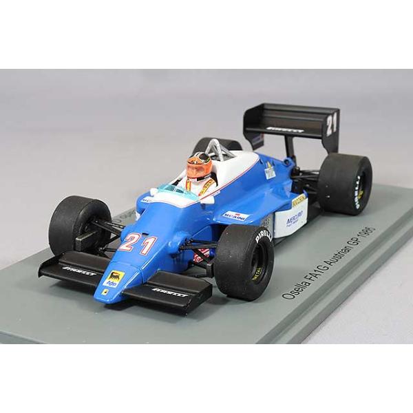 イタリアのレーシングチーム、オゼッラ・スクアドラ・コルセは1985年からF1参戦を開始、1986年はFA1FとFA1G、2種のマシンを並行使用しました。マシンは熟成と信頼性に乏しく、このオーストリアGPのみ決勝で完走という結果となりました。