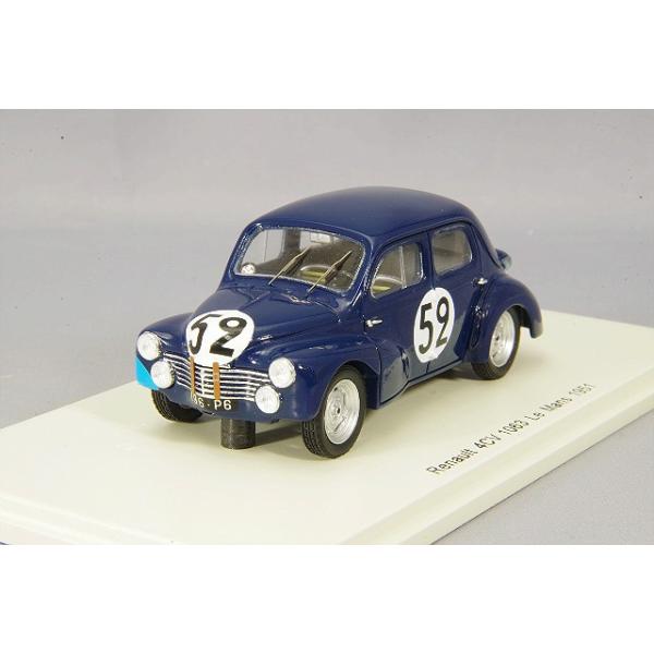 スパーク 1/43 ルノー 4CV 1063 1951 ルマン24H #52 J.Sandt / P.Moser