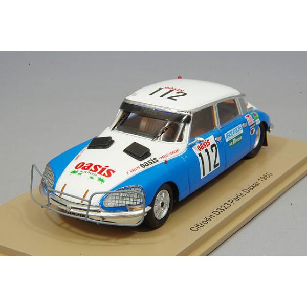 ☆ スパーク 1/43 シトロエン DS23 1980 パリ ダカール ラリー #112 C.Delles/J-P.ラミー/A.Biron