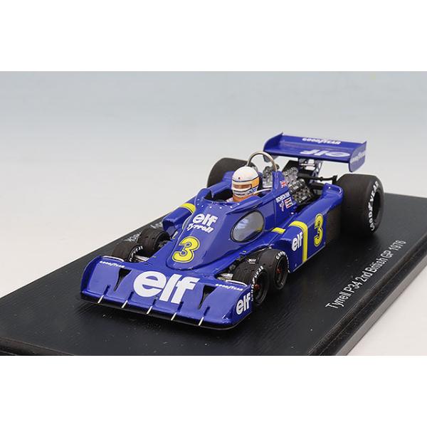 "6輪タイレル”としてF1史上もっとも個性的・実験的なマシンとして知られるP34。　2026年はP34が登場して50周年となります。　Spark Modelではこの記念すべき節目の年に1/43・1/18でさまざまなP34をリリースします。
