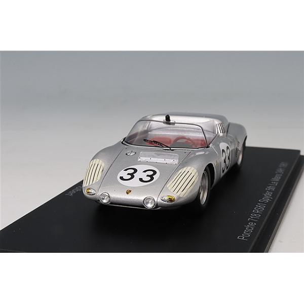 550スパイダーの後継車として1959年代後半に開発されたポルシェ718。　RS60はル・マン総合10位、セブリング12時間・タルガフローリオ優勝という輝かしい成績を残し、レギュレーション変更によりRS61に進化しました。　水平対向4気筒1...