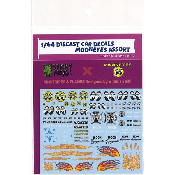 1/64ミニカー用 水貼りデカール