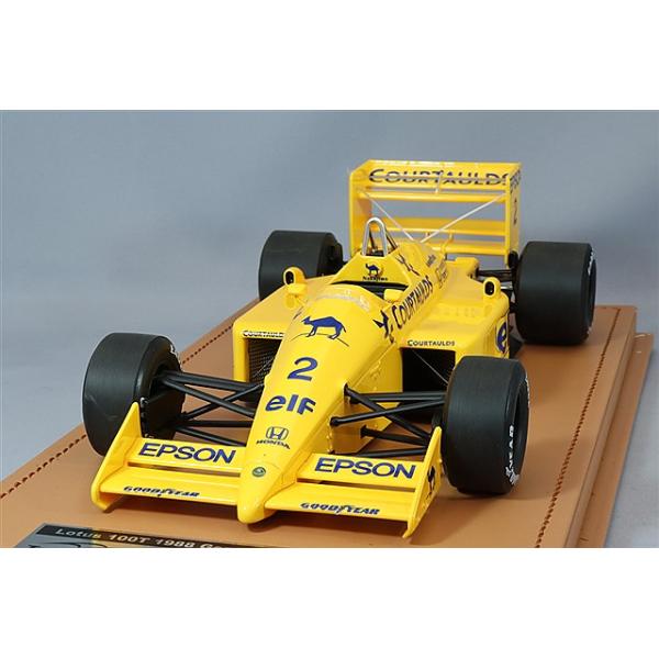イタリアの「テクノモデル」1/18新作として、チーム・ロータスが1988年のF1世界選手権に投入した「ロータス 100T」のバリエーションが登場します。　100Tは、同年王者のマクラーレンMP4/4と同じく1.5リッターV6ツインターボの強...