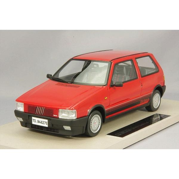 TOPMARQUES 1/18 フィアット ウーノ ターボ レッド レジン製