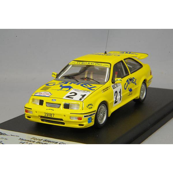 ☆ トロフュー 1/43 フォード シエラ コスワース "キャメル" 1989 ブックル ド スパ ラリー 14位 #21 Y.Bodson / L.Bouchat