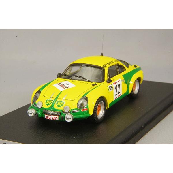 トロフュー 1/43 アルピーヌ ルノー A110 1976 ラリー イーペル #22 F.Roothaert / E.Nijs
