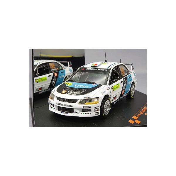 ビテス 1/43 三菱 ランサー エボリューションIX 2008 PWRC アクロポリスラリー 3位 #50 A.Araujo / M.Ramalho