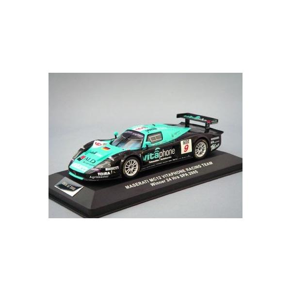 VITAPHONE特注 イクソ 1/43 マセラティ MC12 2005 スパ24H ウィナー #9 T.Scheider / M.Bartels / E.van de Poele