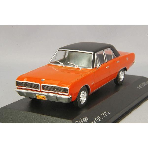 Whitebox 1/43 ダッジ チャージャー R/T 1975　レッド/ブラック