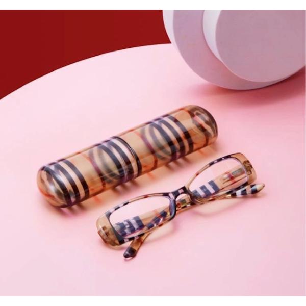 とてもおしゃれボーダー柄の老眼鏡、軽くて丈夫なシニアグラスです。お誕生日プレゼントに、敬老の日とかいい感じです。ブルーライトカット機能付きスマホ、パソコンなどから発するブルーライトをカット。目の負担を軽減します。カラー：(1)ブラウン、黒、...