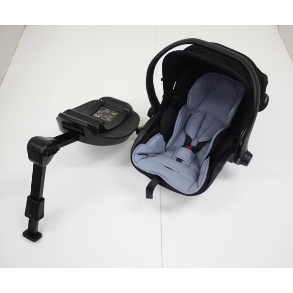 送料無料 キディエボルナ アイサイズ 2 グレー Kiddy Evoluna i-size 2＋アイソフィクス ベース 2 Isofix Base 2 新生児〜15ヶ月まで ISOFIX対応 クリーニング済み A226001本商品の詳細は、...
