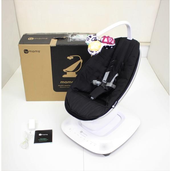 送料無料 美品 ママルー5 マルチモーションベビースイング mamaRoo5 ブラック 電動スウィングバウンサー 新生児〜体重11.3kg クリーニング済み A469002t本商品の詳細は、下記の商品説明欄をご覧くださいませ。