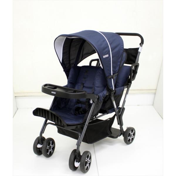 送料無料 美品 ベビーカー 二人でゴー ネイビー 別売リアシート付 欠品あり カトージ 前席生後4ヶ月〜 リアシート生後6ヶ月〜 二人乗りベビーカー クリーニング済み B857002本商品の詳細は、下記の商品説明欄をご覧くださいませ。