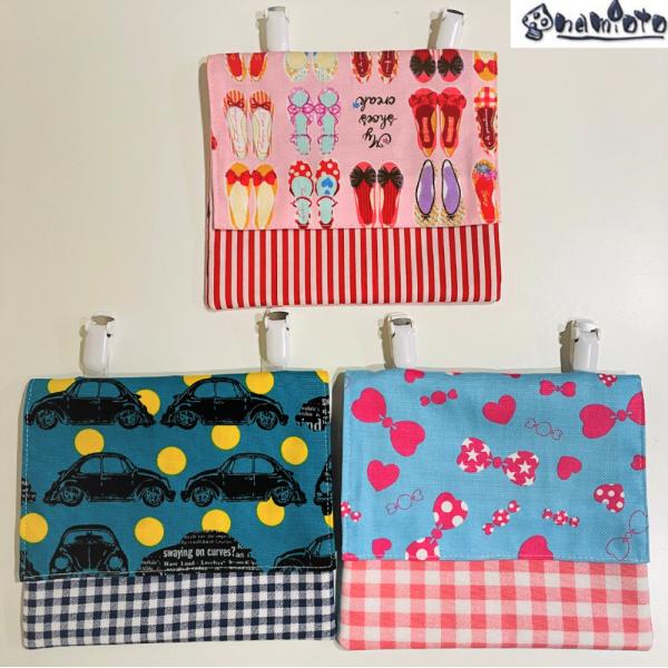 送料無料！商品紹介namiotoの【移動ポケット（クリップ付き）】が登場！・ポケットのない洋服を着るときに大活躍！・フタにはマジックテープ付きで中の物がこぼれにくい♪・濡れたハンカチを入れても安心のナイロン生地を使用。水や汚れに強くて丈夫で...