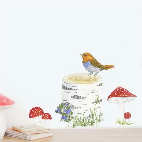 イギリス絵本の中のイラストが壁の中に入ったみたい！今世界的に注目されているウォールステッカーChocovenylがキッズルームデコに登場！自分で貼ってはがせるウォールステッカーステッカーをそのまま剥がして貼るだけなので簡単ウォールステッカー...