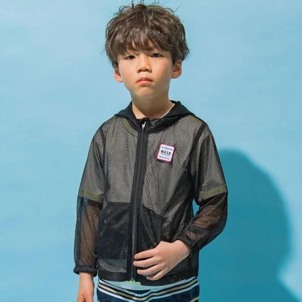 WASK ワスク メッシュパーカー メッシュ パーカー フルジップパーカー ジップアップパーカー フーディー 虫よけ 虫除け 虫よけ加工 防虫 UVカット 紫外線対策 日焼け対策 羽織り 冷房対策 アウトドア キャンプ 通気性 涼しい 夏 ...