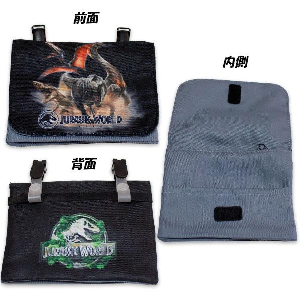 ポケットポーチ 移動ポーチ バッグ ポーチ 財布 かばん クリップポケット ジュラシック ワールド 恐竜 JURASSIC WORLD最新柄のポケットポーチになります。クリップが付いているのでバッグやポケットがない服でも簡単に外付ポケットに...