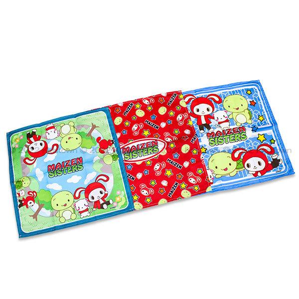 【商品説明】○メール便無料になります。○無料でない商品と一緒にご注文いただいても　無料でない商品に対しては別途送料がかかります。大人気！まいぜんシスターズのナフキン3枚組になります。消耗品なので何かと枚数もいりますが洗濯後は薄手の生地なので...