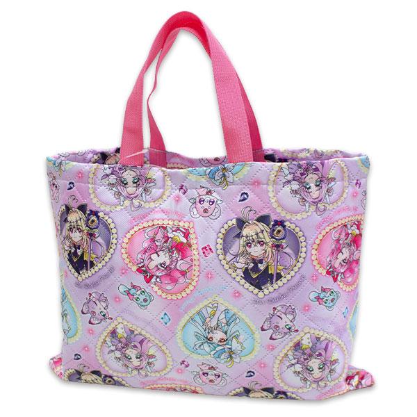 レッスンバッグ 手提げバッグ お稽古バッグ かばん バッグ 名探偵プリキュア アンサー ミスティック エクレール アルカナ・シャドウレッスンバッグになります。ポリエステル素材なので軽くて丈夫でシワが寄りにくく速乾性が高いところが特徴です♪【...