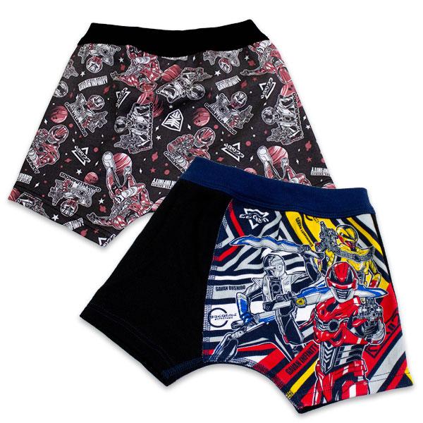 ブリーフ パンツ 子供服パンツ 男の子 キッズインナー 子供肌着 子供パンツ キッズパンツ 超宇宙刑事 ギャバン インフィニテイ最新柄のボクサーブリーフ2枚組になります。内ももにフィットして動きやすく名前が書けるタグ付きです。【サイズ】10...