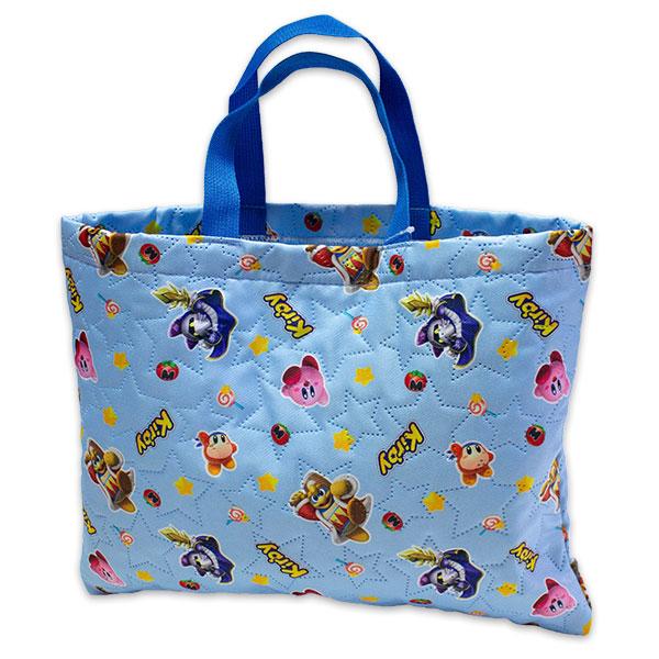 レッスンバッグ トートバッグ 手提げバッグ お稽古 かばん bag 星のカービィ ディスカバリー Kirby デデデ大王 メタナイト 任天堂レッスンバッグになります。ポリエステル素材なので軽くて丈夫でシワが寄りにくく速乾性が高いところが特徴...