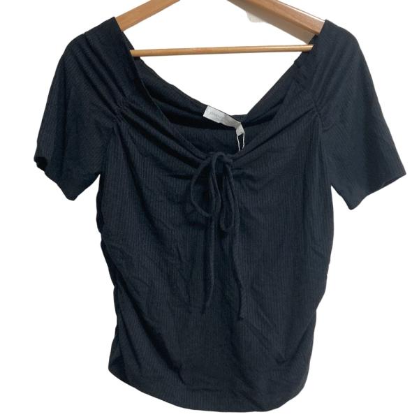 【商品名】JONATHAN SIMKHAI ジョナサンシンカイ ショートスリーブ ニット カットソー サイズL ブラック【ブランド】JONATHAN SIMKHAI ジョナサン シンカイ【対象】レディース【ランク】NS ※新品同様の商品・未...