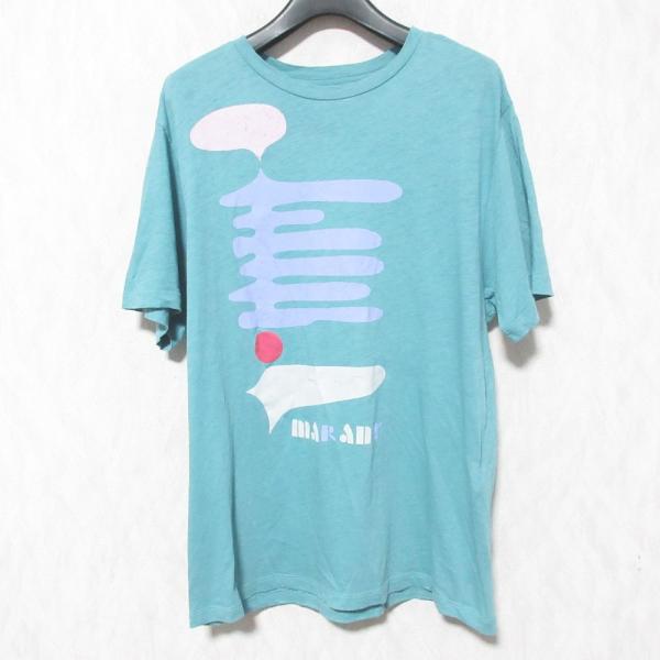【商品名】ISABEL MARANT ETOILE イザベルマランエトワール プリントTシャツ カットソー IM11040642E サイズS ブルー【ブランド】ISABEL MARANT ETOILE イザベルマランエトワール【対象】レディ...