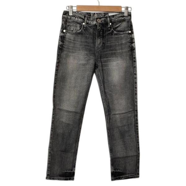 【商品名】upper hights アッパーハイツ THE NINETY'S CROMNIUM デニムパンツ サイズ21 グレー【ブランド】UPPER HIGHTS アッパーハイツ【対象】レディース【ランク】SA ※若干の使用感はあるが、全...