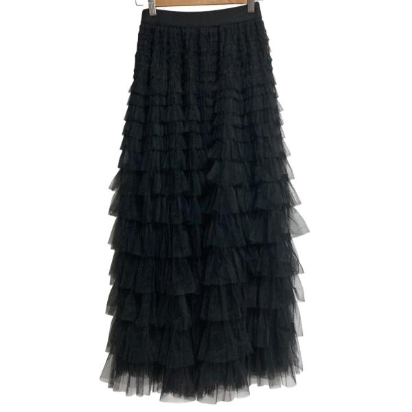 【商品名】miele grande ミエーレグランデ MIELE GRANDE チュール スカート ブラック【ブランド】miele grande ミエーレグランデ【対象】レディース【ランク】NS ※新品同様の商品・未使用品【カラー】ブラック...