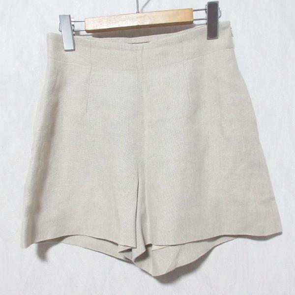 【商品名】DAISY LIN For FOXEY デイジーリン フォクシー リネン ショート パンツ 33121 サイズ38 ベージュ【ブランド】DAISY LIN for FOXE デイジーリン フォー フォクシー【対象】レディース【ラン...