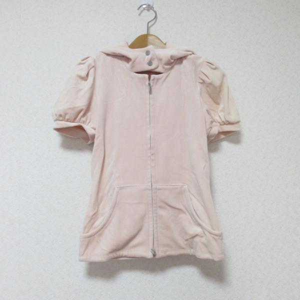 【商品名】FOXEY NEW YORK フォクシーニューヨーク ショートスリーブパーカ 25922 38 ピンク【ブランド】FOXEY NEW YORK フォクシー ニューヨーク【対象】レディース【ランク】A ※使用感はあるが、傷や汚れの少...