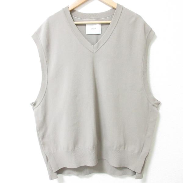 【商品名】stein シュタイン Separated Knit Vest ストレッチ Vネック サイドボタン プルオーバー ニット ベスト ST.161 M ベージュ【ブランド】STEIN シュタイン【対象】メンズ【ランク】SA ※若干の使...