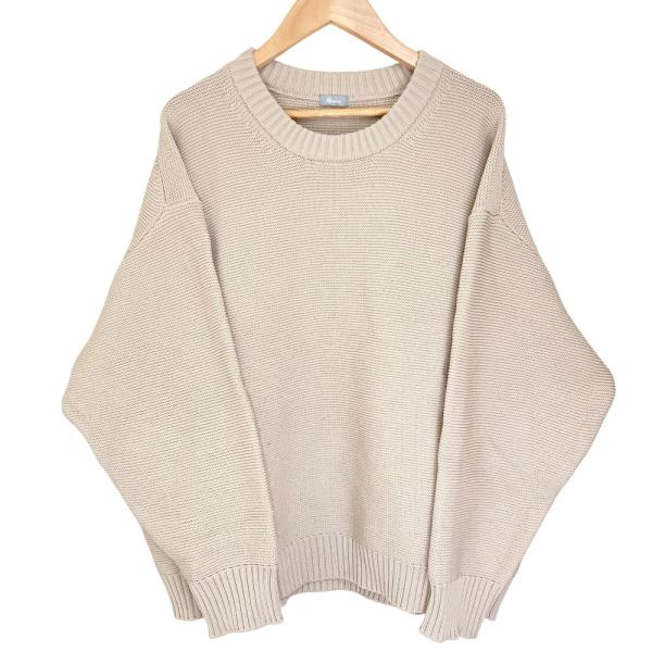 【商品名】24SS JOURNAL STANDARD relume ジャーナルスタンダードレリューム ニットカットソー サイズS ベージュ【ブランド】JOURNAL STANDARD relume ジャーナルスタンダード　レリューム【対象】...