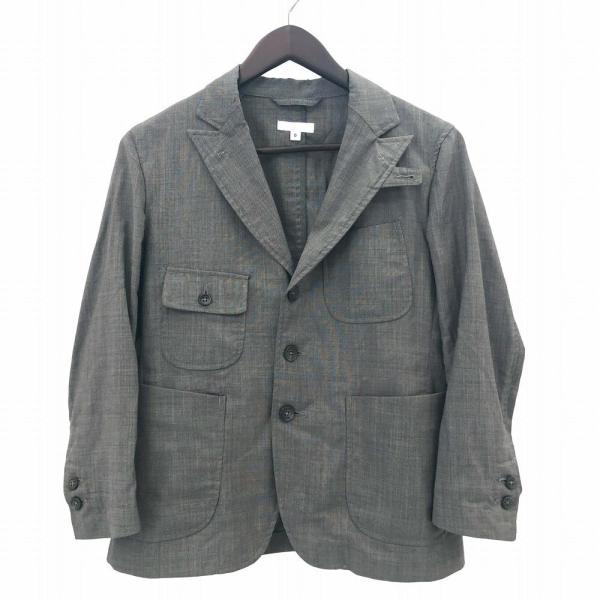【商品名】ENGINEERED GARMENTS エンジニアドガーメンツ NEW BEDFORD ニューベッドフォード ジャケット ブルゾン 0 グレー 【ブランド】Engineered Garments エンジニアードガーメンツ【対象】メ...