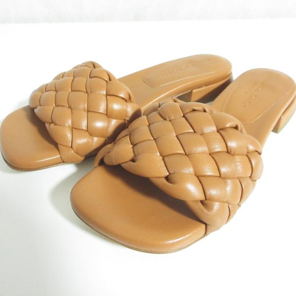 【商品名】22SS mara bini マラビーニ グレースコンチネンタル取り扱い イントレサンダル フラット ミュール 0522172121 37 23.5 ブラウン【ブランド】mara bini マラ ビーニ【対象】レディース【ランク】...