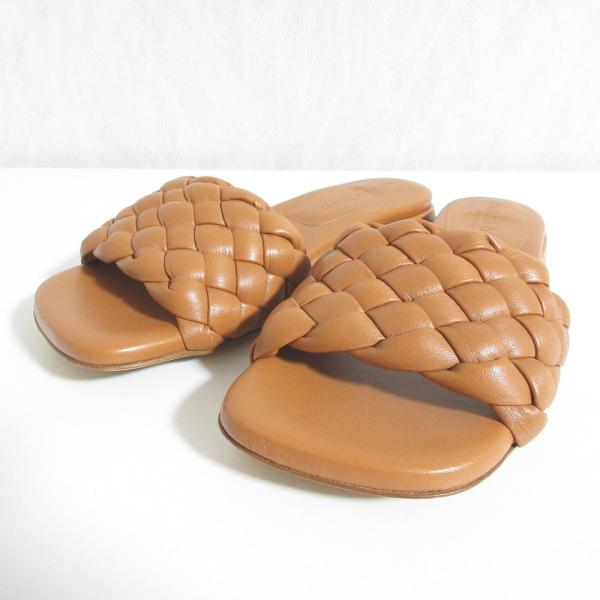 【商品名】22SS mara bini マラビーニ グレースコンチネンタル取り扱い イントレサンダル レザー ミュール 0522172121 37 23.5cm ブラウン【ブランド】mara bini マラ ビーニ【対象】レディース【ランク...