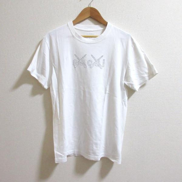 【商品名】Sacai×KAWS サカイ カウズ TOKYO FIRST TEE 半袖 Tシャツ 21-0325S サイズ1 ホワイト【ブランド】Sacai サカイ【対象】レディース【ランク】A ※使用感はあるが、傷や汚れの少ない商品【カラー...