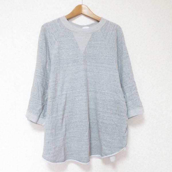 【商品名】23SS THE SHINZONE シンゾーン HALFSLEEVE W GAZETTE PO スウェット プルオーバー カットソー 23MMSCU07 F グレー【ブランド】THE SHINZONE シンゾーン【対象】レディース...