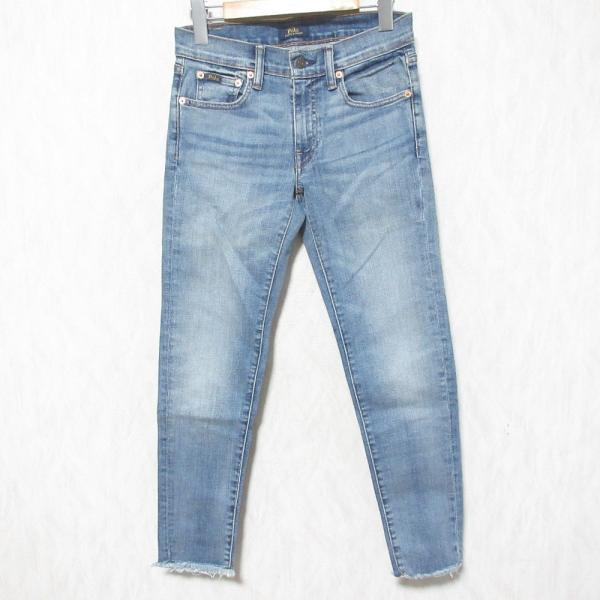 【商品名】POLO RALPH LAUREN ポロラルフローレン TOMPKINS スキニーデニムパンツ ジーンズ サイズ26 インディゴ【ブランド】POLO RALPH LAUREN ポロ・ラルフローレン【対象】レディース【ランク】SA ...