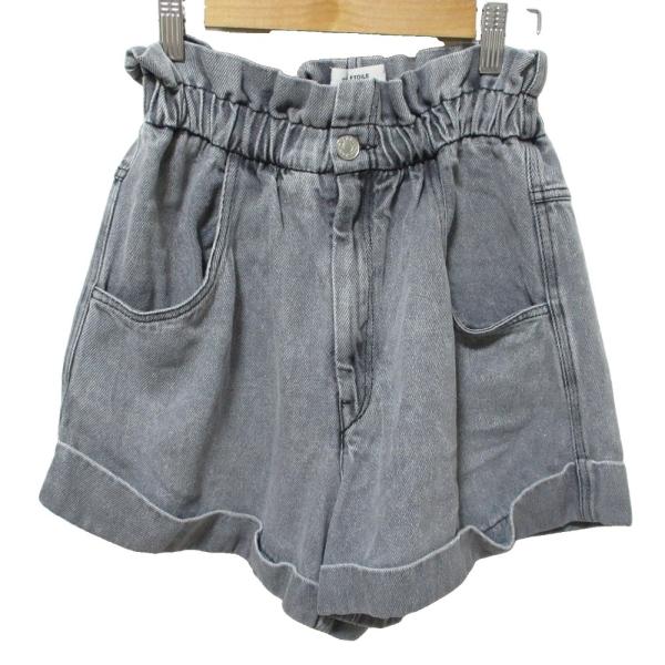 【商品名】Isabel Marant Etoile イザベルマランエトワール ITEA SHORT デニム ショートパンツ 34 グレー【ブランド】ISABEL MARANT ETOILE イザベルマランエトワール【対象】レディース【ランク...
